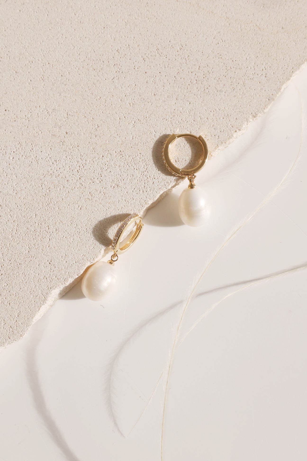 Lily Pearl Drop Earrings – Serefina