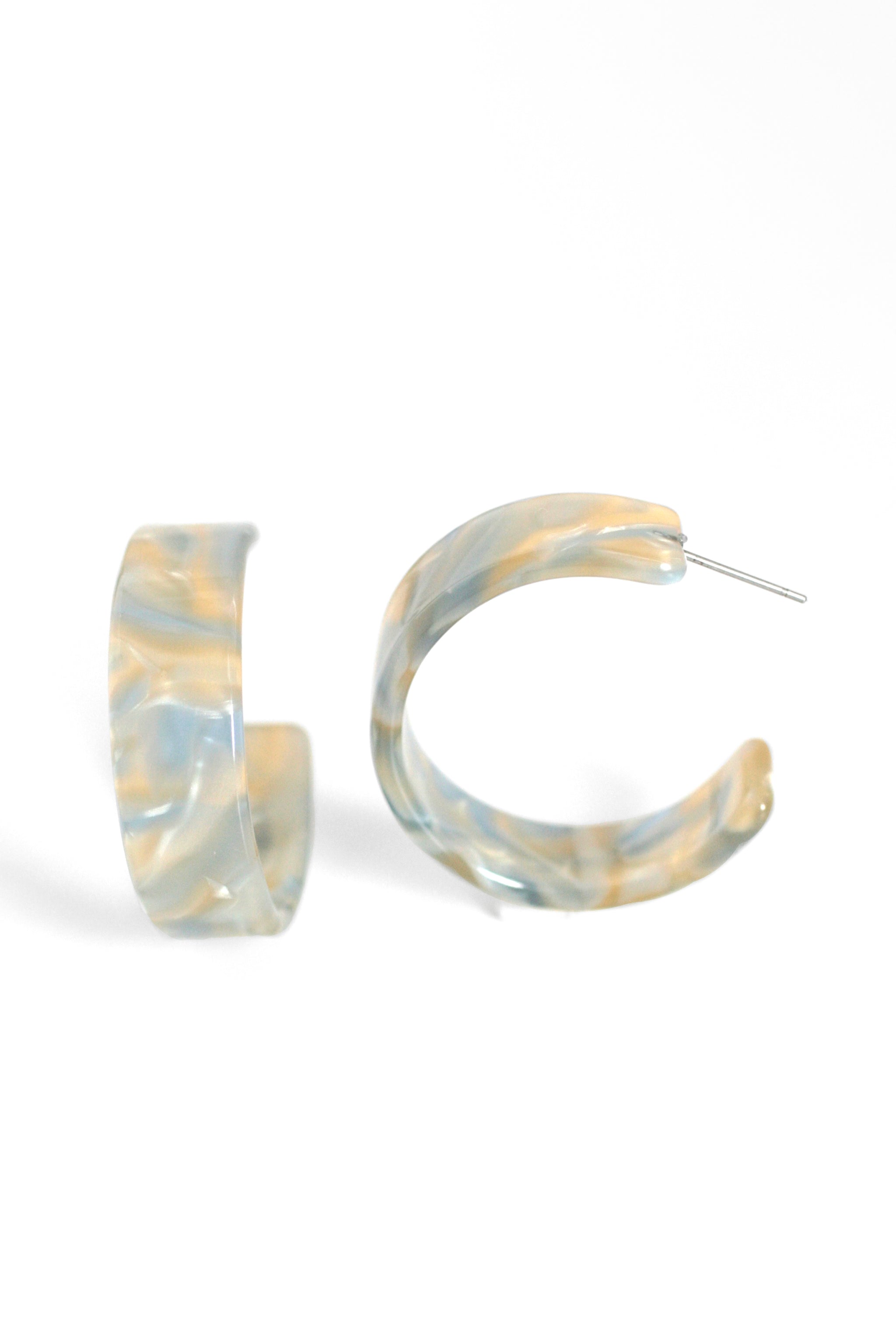 Resin Hoops - Yellow – Serefina